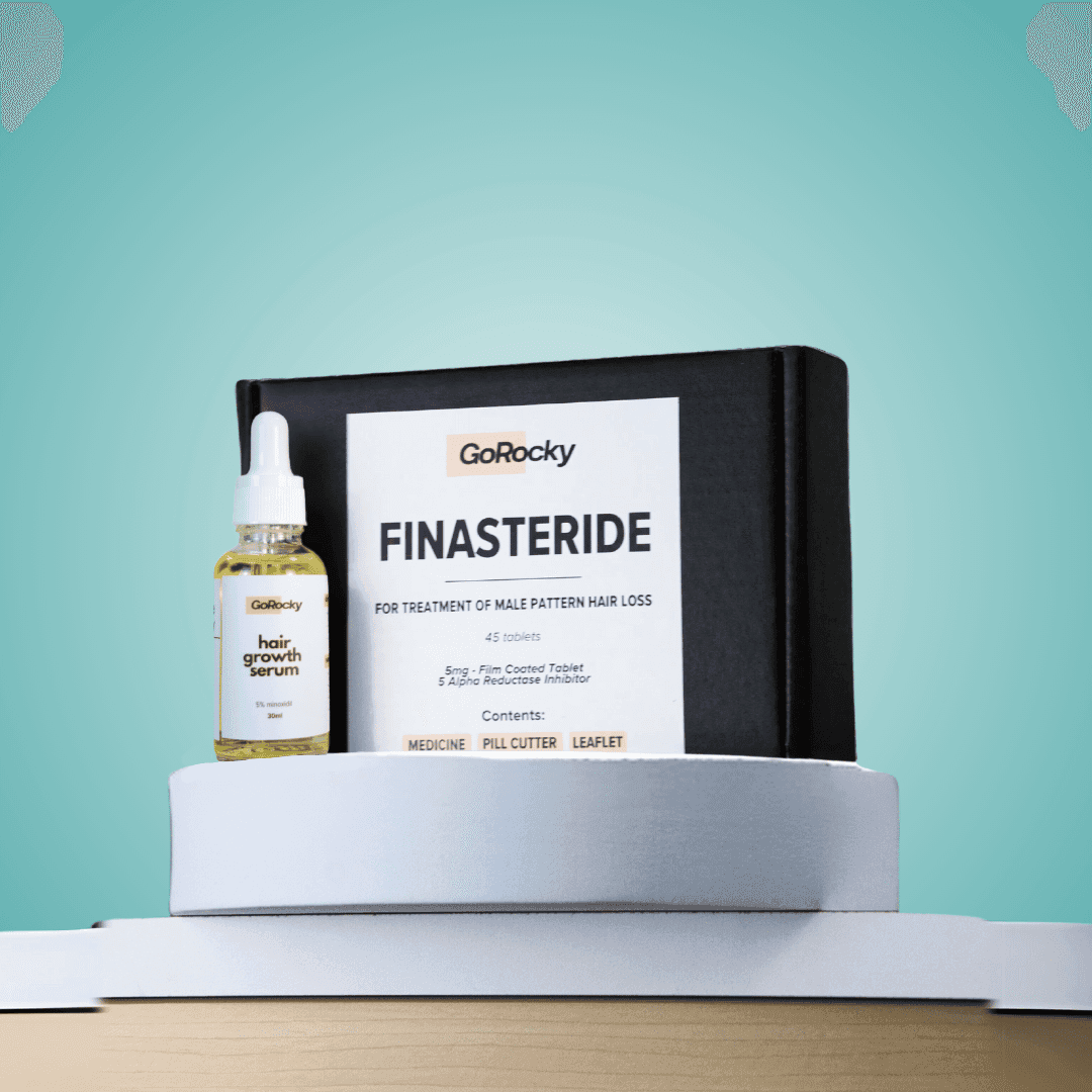 Finasteride and Minoxidil for Hair Loss – Doctor-Guided Treatment | GoRocky